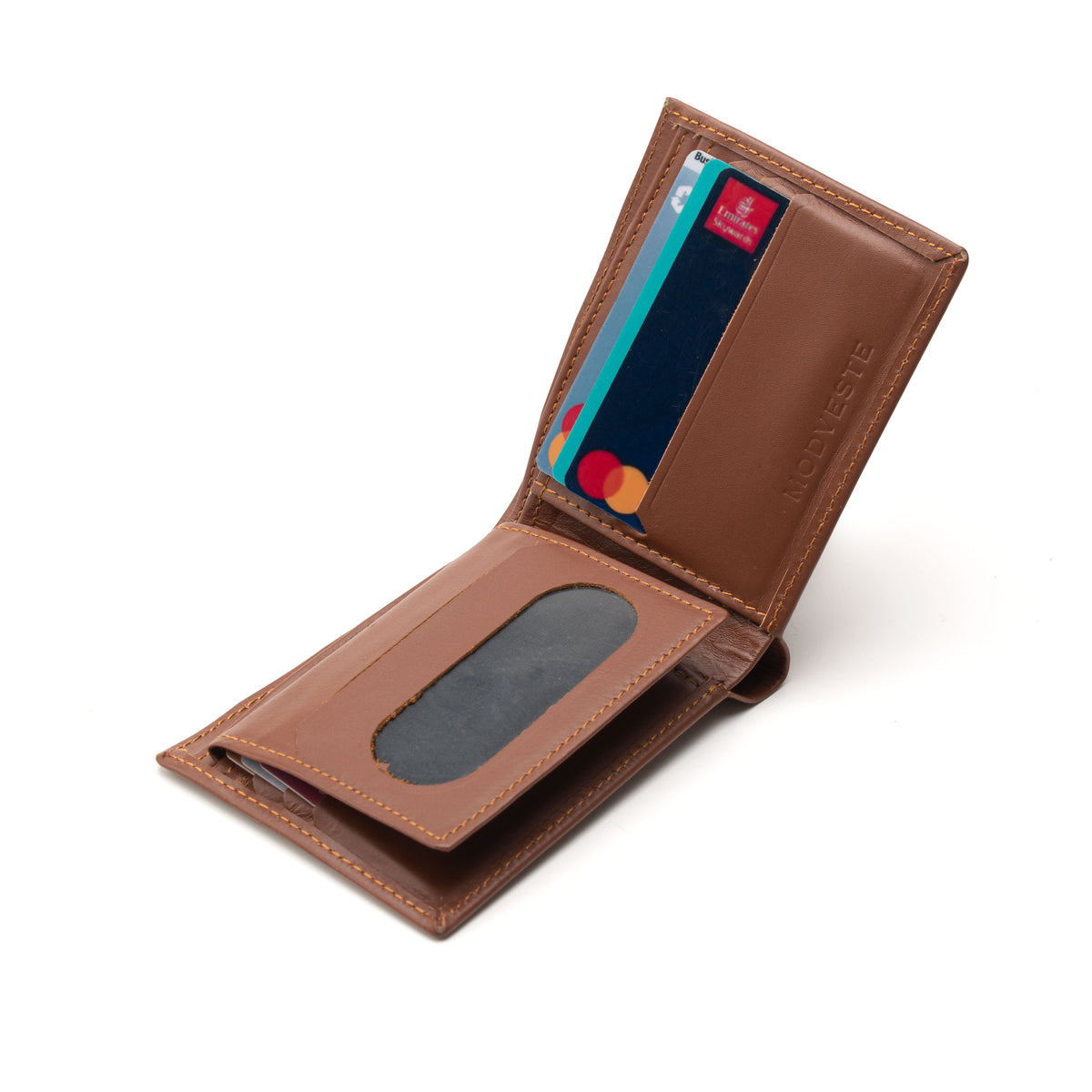Serene Brown Leather Wallet for Men– Modveste: Shop Basic Graphic T ...